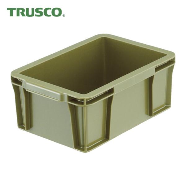 TRUSCO ボックス型コンテナ|特長:軽量のため、持ち運びが容易です。 全面ベタ目の多目的通箱として、あらゆるシーンで汎用的に使用できます。