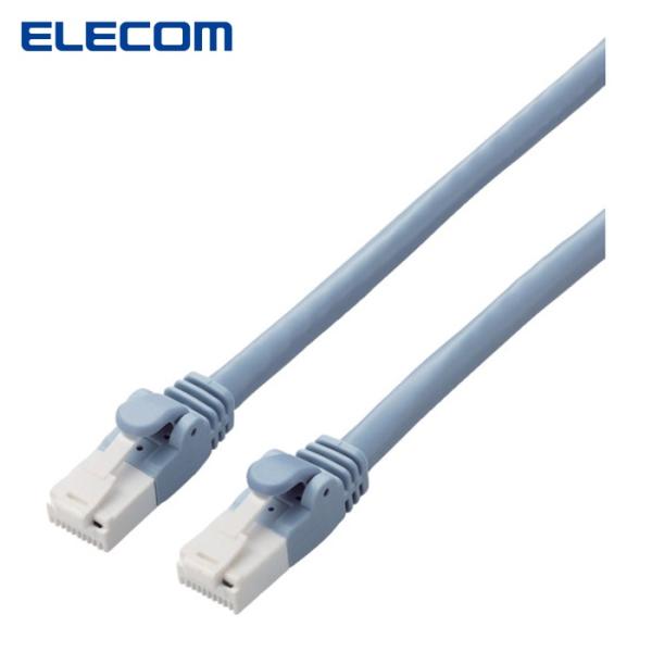 ELECOM LANケーブル|特長:UL規格に対応し、部材固定とともに長期供給を実現したカテゴリー6A対応LANケーブルです。