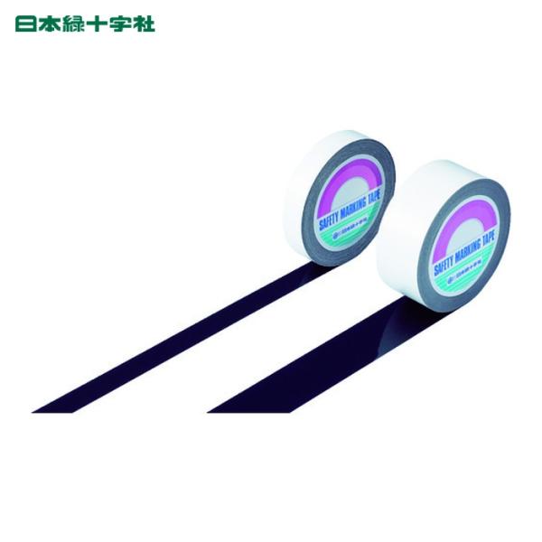 緑十字 ラインテープ|特長:表面にPET加工が施されており耐久性に優れています。 表面にPET加工が施されており耐久性に優れています。