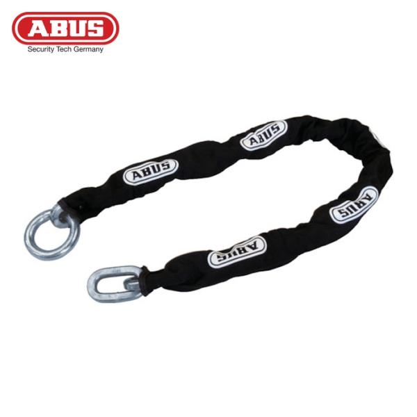 ABUS チェーン|特長:切断に対して非常に屈強です。 布カバー付ですので耐久性にも優れています。 屈強な南京錠との組合せで最高レベルのセキュリティコンビネーションが可能となります。