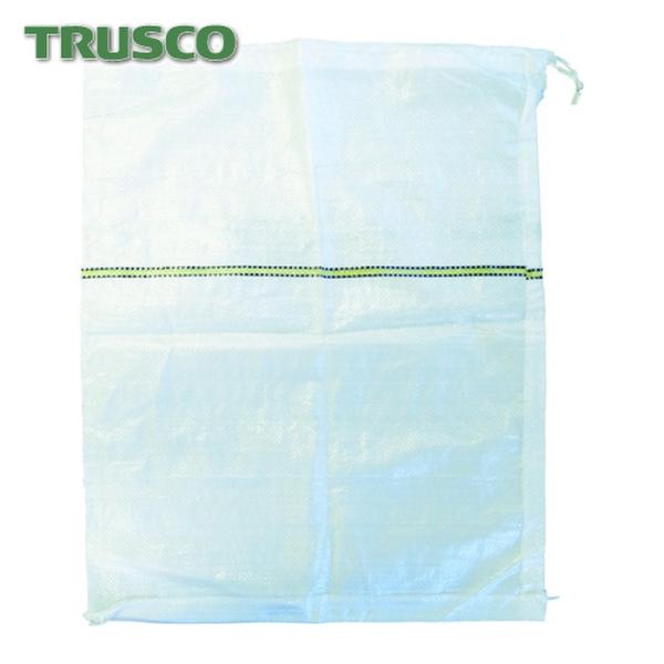 TRUSCO 土のう|特長:砂を入れると25kgとなることを示すラインが入っているため、計量の手間なく、作業性に優れます。