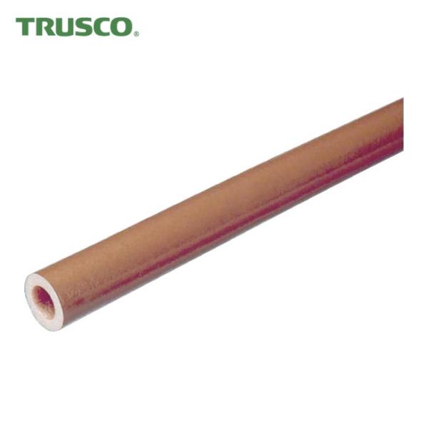 TRUSCO 配管保護材|特長:優れた耐熱性能を備えたポリエチレンフォームです。 ワンタッチテープ付きで簡単施工が可能です。