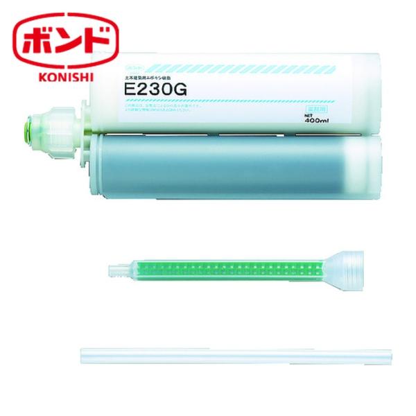 コニシ 接着系アンカー(注入式)|特長:コンクリート、モルタル、金属などへの接着性に優れており、アンカーや差筋の定着用樹脂として最適です。 湿潤面施工可能な土木建築用の高強度エポキシ樹脂です。