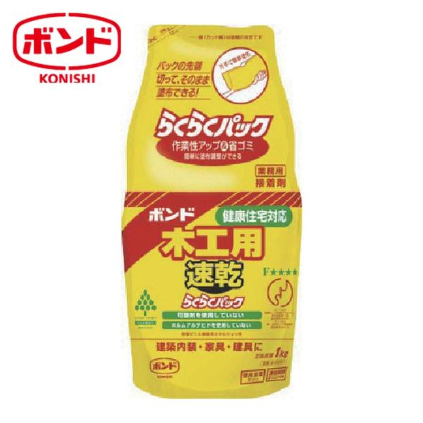 ・ホルムアルデヒド・フタル酸系可塑剤は使用していません。・乾燥後はほぼ透明になり、刃物を傷めずに切削加工ができます。・JIS F☆☆☆☆規格品です。・日本接着剤工業会JAIA 4VOC基準適合品です。・木工作業全般。・建築内装木工事・建具製...