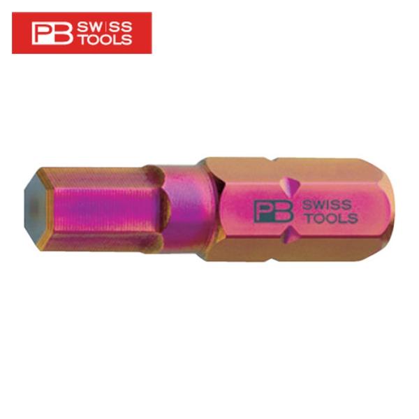 PBスイスツールズ 片頭ドライバービット(ヘキサゴンタイプ)|特長:強度と精度に優れたビットです。