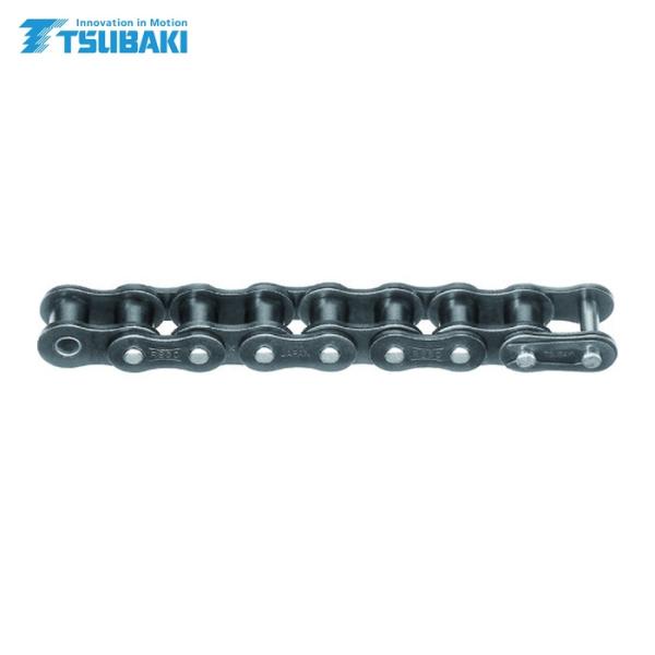 椿本チエイン ローラーチェーン|特長:JIS、ASME、ISOに準拠した世界規格品であり、安心してお使いいただけます。 摩耗寿命2倍・電動能力33%向上。