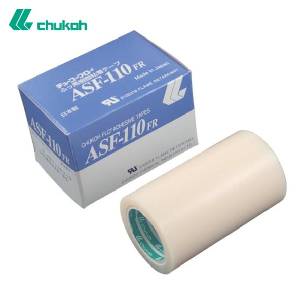 chukoh フッ素樹脂粘着テープ|特長:耐熱性・非粘着性・高電気絶縁性・耐薬品性・滑り性に優れています。