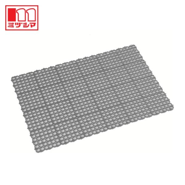 ミヅシマ ジョイントスノコ|特長:水抜き部分が大きく、大きなゴミが引っかからずに取り除くことが可能な土足歩行用マットです。 防炎適合品です。 防炎性能登録番号(EO090160)。