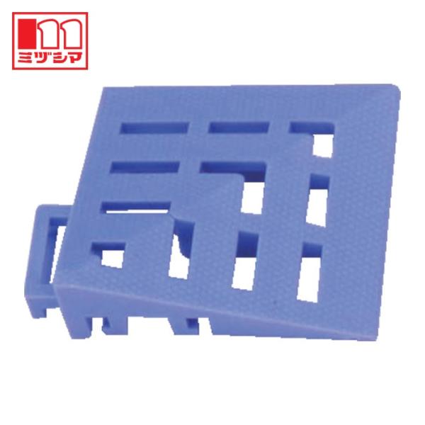 ミヅシマ ジョイントスノコ|特長:表面にノンスリップ加工で安全・安心です。 再生樹脂を使用しています。 簡単に組み立てできます。