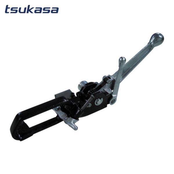 ツカサ 荷造機|特長:重梱包用バンド引締機です。