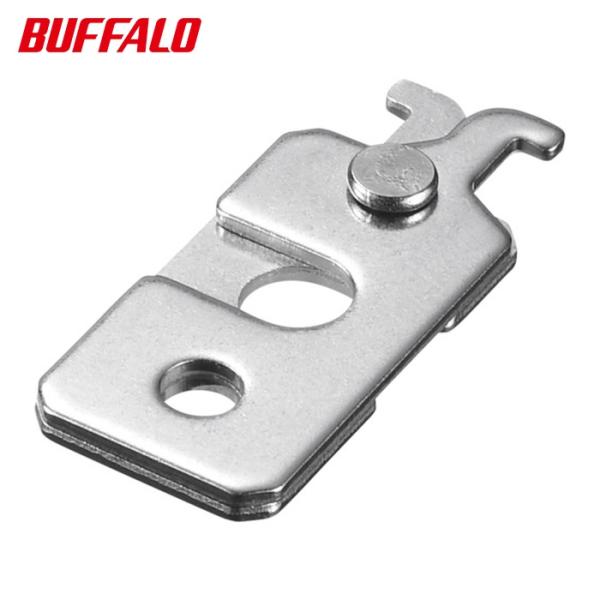 BUFFALO PCセキュリティ用品|特長:セキュリティースロットにセット、ワイヤーとカギを取り付ける盗難防止用パーツ。