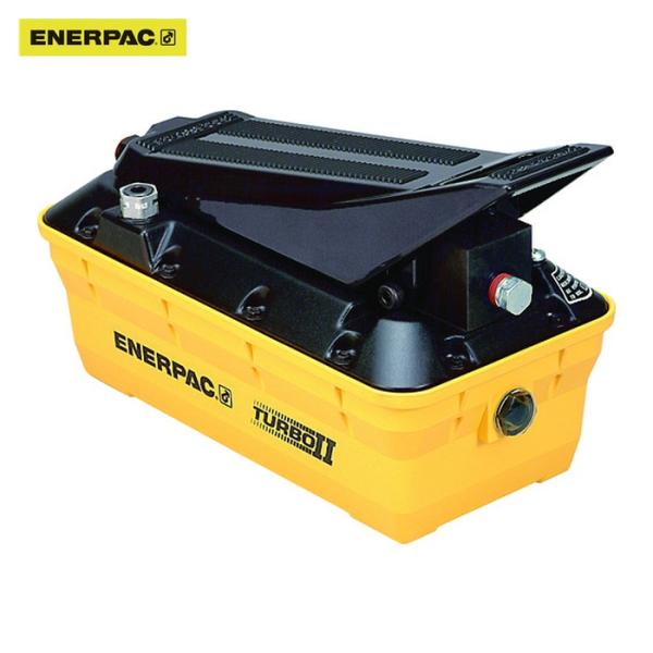ENERPAC 油圧ポンプ|特長:エアを使用して高倍率に増圧した70MPaの高圧油圧を連続的に発生します。 防爆仕様の商品です。