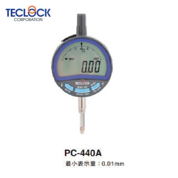 TECLOCK スキマゲージ|特長:ダイヤルゲージ使用個所にそのまま設置できます。