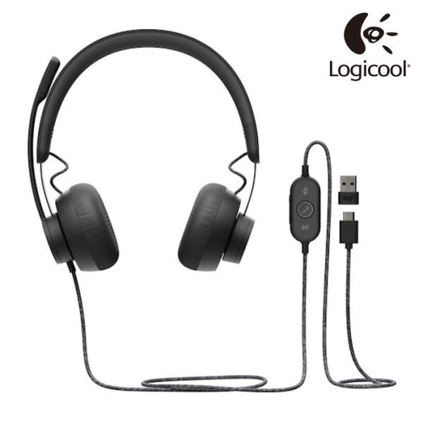 Logicool ヘッドセット|特長:プラグアンドプレイに対応、ケーブル上にあるリモコンで操作ノイズキャンセリングマイクと、上質なオーディオドライバーを搭載しています。
