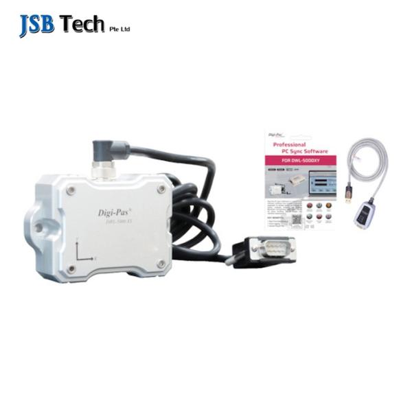 JSBTECH 勾配計|特長:2軸傾斜角同時測定、水平面角度・勾配測定、振動測定、ロギング、分析機能を備えており、リアルタイムでの精密データ収集が可能なため、データ分析やレポートなどに最適です。 Digi・Pas 2軸傾斜センサーのシステム...