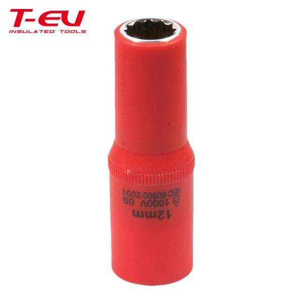 Tech-EV 絶縁ソケット|特長:成型樹脂の絶縁被膜により今までにない被膜の薄さを実現しました。