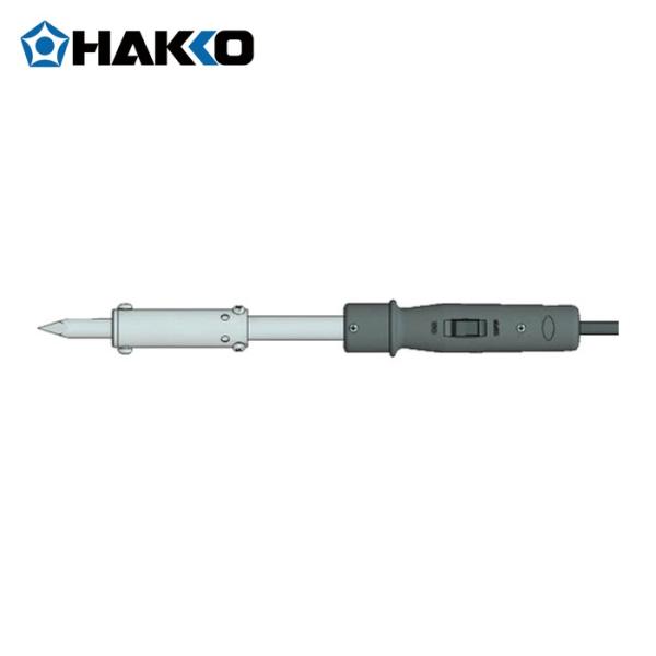 白光 電気はんだこて(ニクロムヒーター)|特長:大きな熱量を必要とする銅・ステンレスの板金加工用大型はんだこてです。