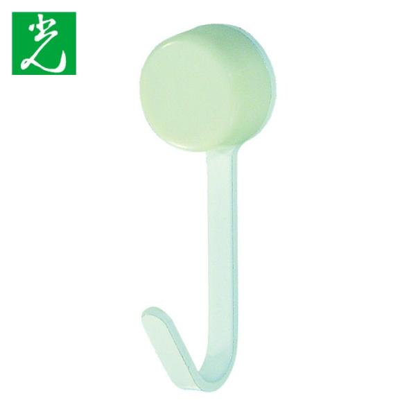 光 ピン差し式フック|特長:4本のクギがクロスして壁にしっかり固定されますので、重たい物も掛けられます。 抜き跡が目立ちません。 スリムタイプなので、カレンダーなどにも使用できます。