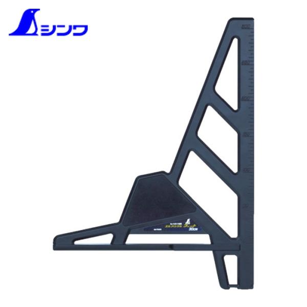 シンワ 丸ノコ切断用定規|特長:高さ9mmの長い突き当てが電気丸ノコモーターを気にせずしっかり固定可能です。 突き当て部分が確認できる確認窓付きです。 ガイド面のステンレス細板は端部に接着剤を充填し剥がれにくくなっています。