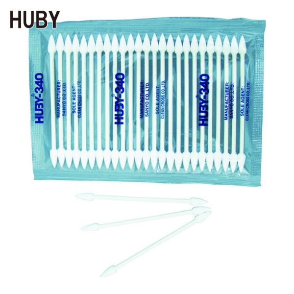 特長●優れた吸収性で、かつコットンが膨潤しません。●残留溶解物質が少量です。●静電気防止およびシリコーンフリーのパッケージです。●ヘッド部分を独自の技術で尖らせており、軸は太くしっかりしているので使いやすく、尖った先を利用し、細かな部分にも...