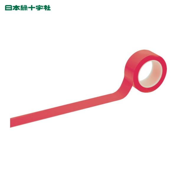 緑十字 クリーンルーム用ラインテープ|特長:発じんを防止するため、芯管にプラスチックを使用したクリーンルーム用のラインテープです。 表面のPET加工により耐久性に優れています。