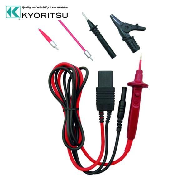 ・絶縁抵抗計用リモートスイッチ付赤黒プローブセットです。・プローブ、フラットテスト棒、ワニグチクリップ、先端金具ロング、標準、コードケース付きです。・3321Aシリーズ(3レンジ)、3315シリーズ(4レンジ)、3211シリーズ(1レンジ)...