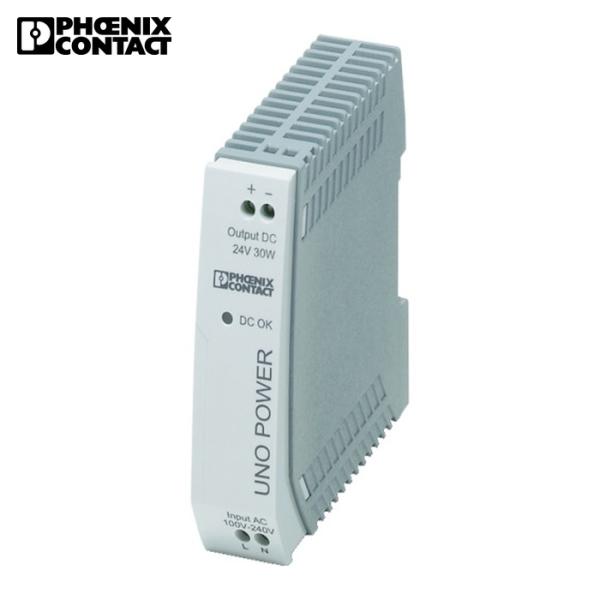 フエニックス 電源|特長:AC85~264Vの広範囲な入力電圧範囲です。 出力電圧DC24Vの安定化電源ユニットです。 DINレール取り付けタイプです。