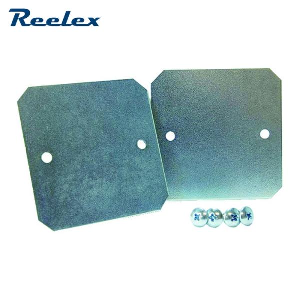 特長●鉄部以外でバリアリールマグネットタイプを取り付けるプレートです。