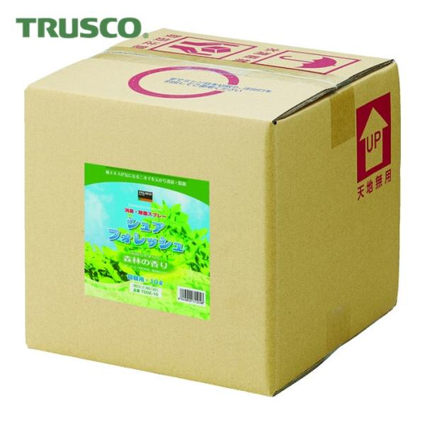 TRUSCO 消臭剤|特長:高い消臭効果のある柿エキスを配合しており、布製品や空間の気になる臭いを素早く消臭します。 菌の繁殖を抑える効果があります。 気持ち安らぐ森林の香りです。