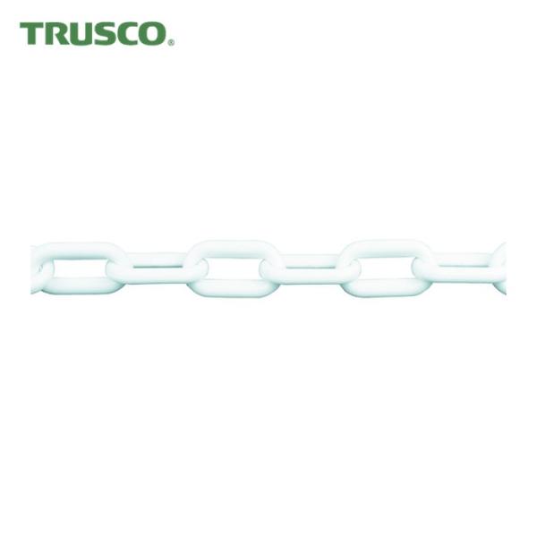 TRUSCO プラチェーン|特長:短尺タイプのプラスチックチェーンです。 別売のチェーンジョイントを用いることで延長も可能です。