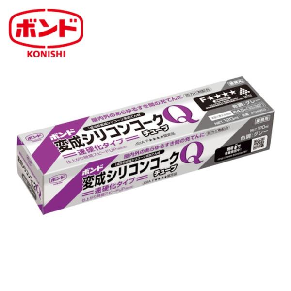 ・塗装汚染が少なく、カビの発生も少ないです。(防カビ剤配合)・日本シーリング材工業会JSIA F☆☆☆☆規格品です。・速硬化型で弾力性に優れています。・健康住宅対応品です。・弾力性があり速硬化タイプです。・耐水・耐熱・耐寒・耐候性に優れてい...