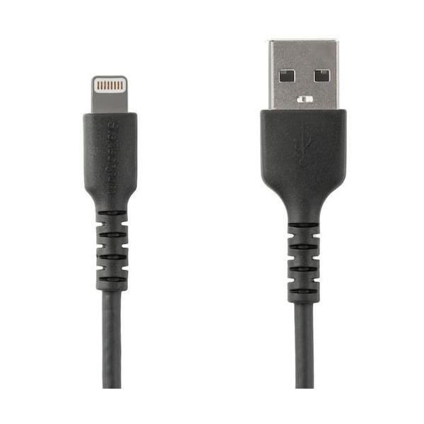 ・頑丈で引っ張りに強いアラミド繊維を使用しています。・USB-A充電ポートからLightningデバイスを充電します。・ケーブル芯を保護するTPE被覆材を使用しています。・Apple MFi認証を取得しています。・色:ブラック・長さ(m):...
