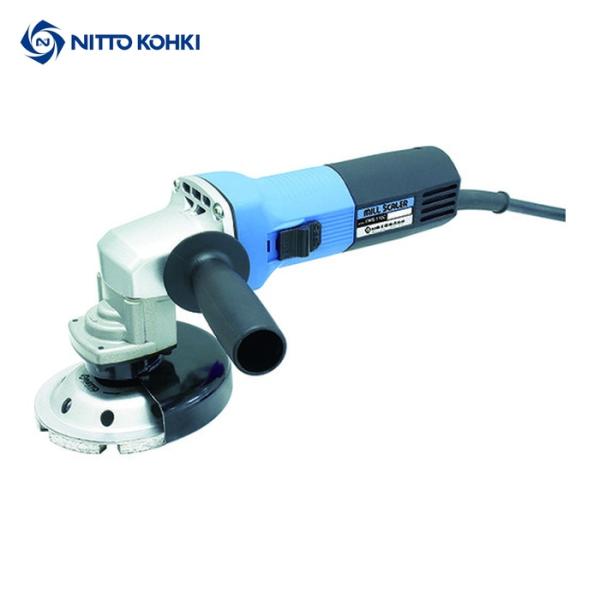 日東 黒皮取り機|特長:モーターは衝撃防止機能と再起動防止機能付です。 専用ジェットホイールで黒皮を効果的に削り落とします。 H形鋼や平板の黒皮取りに適しています。