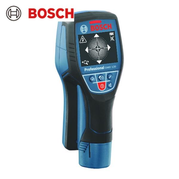 ボッシュ 下地材探知器|特長:金属、通電線、木材、通水している樹脂管を高精度に探知できます。 光と音でわかりやすく結果を表示します。