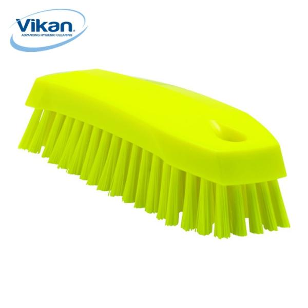 特長●コンパクトサイズで女性にも使いやすいソフトハンドブラシです。用途●作業台や容器の洗浄などに。