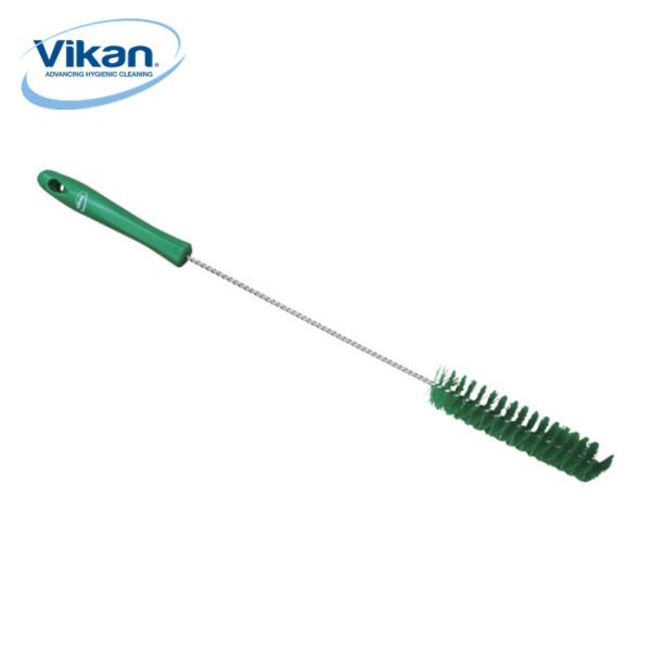 Vikan パイプクリーナー(HACCP対応)|特長:あらゆる内径に対応したロッド付のパイプクリーナーです。