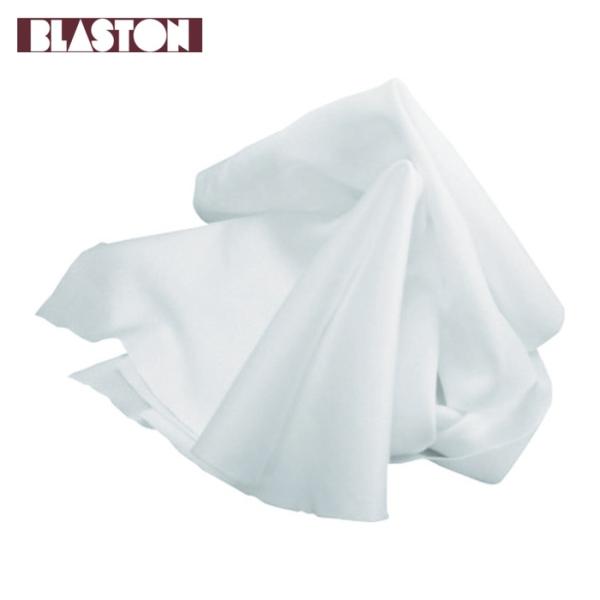 BLASTON クリーンルーム用ワイパー|特長:長繊維ポリエステル糸を使用しニット素材の万能タイプです。 端面からの発塵を抑える特殊レーザー技術を使用しています。 便利なスタック梱包です。