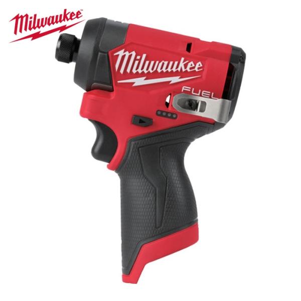 milwaukee 充電インパクトドライバー|特長:さらに高速、さらにコンパクトな12Vインパクトドライバーです。 3つのLEDライトを搭載しワークスペースの視認性を大幅に向上しました。 セルフタッピングねじモードを備えた4つの回転モードが...