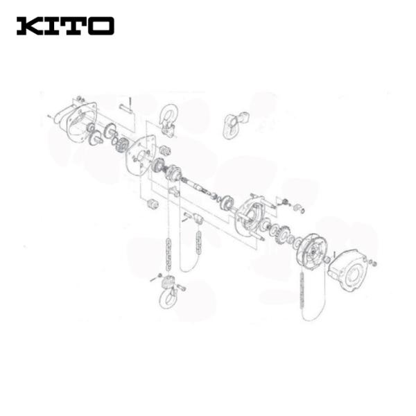 ・品名:クサリピン・適合機種:M3(0.5t)-ブランド : KITO メーカー : キトー品番 : C3BA005-90411発注コード : 498-8965カテゴリ : 手動チェーンブロック/手動チェーンブロック用パーツ