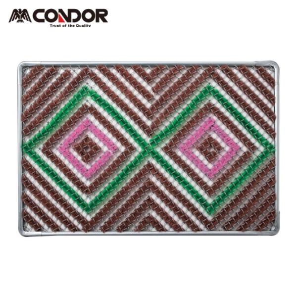 コンドル 玄関マット|特長:ワイヤクッションとハードブラシが泥や雪をマットの下にかき出します。