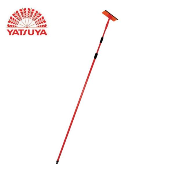 八ツ矢 除雪ワイパー|特長:片側がゴム付なので、カーポートの屋根を痛めずに雪落としができます。