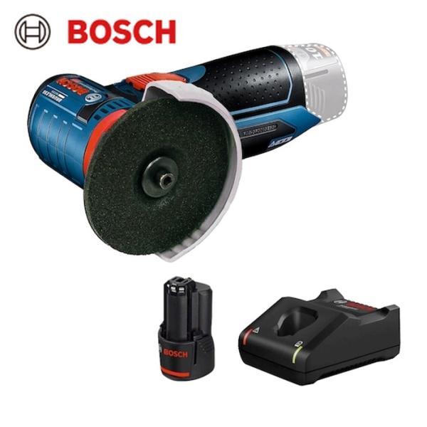 ボッシュ 充電ディスクグラインダー|特長:軽量コンパクトで作業性抜群です。 エルゴノミクスデザイン採用で持ちやすいグリップです。 ブラシレスモーター採用しています。