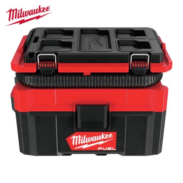 milwaukee 乾湿両用掃除機(キャスタータイプ・コード式)|特長:騒音が少なく、現場でのより良い体験を現場作業員に提供します。 一般的な作業現場のがれきを簡単に除去できる圧倒的なパフォーマンスです。