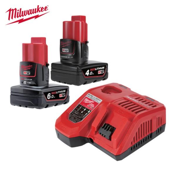 milwaukee 充電インパクトレンチ用電池パック・充電器|特長:お得なスタートキットです。