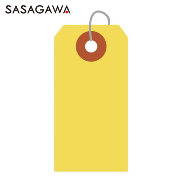 ・大容量の業務用カラー荷札です。・色:黄・内容:50枚×40束・縦(mm):60・横(mm):30・厚さ(mm):1・穴径(mm):3・色上質紙-ブランド : ササガワ メーカー : ササガワ品番 : 25-114発注コード : 524-2...