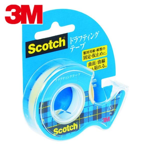 3M 事務用テープ|特長:貼りやすい剥がしやすいしなやかなクレープ紙の粘着テープです。 曲線状にも貼れます。