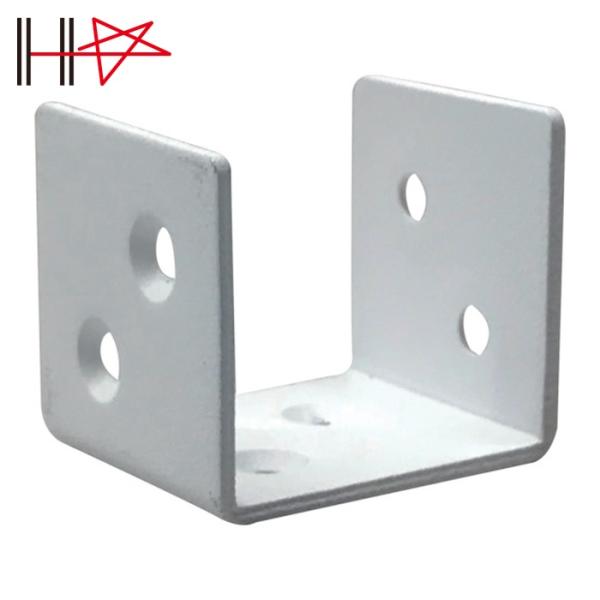 DAIDOHANT ジョイント金具|特長:2×4サポート(ツーバイサポート)は2×4材を使用した屋外DIYに最適な補強金物です。 専用タッピングビスをご使用頂くと金具の表面がフラットできれいに納まります。