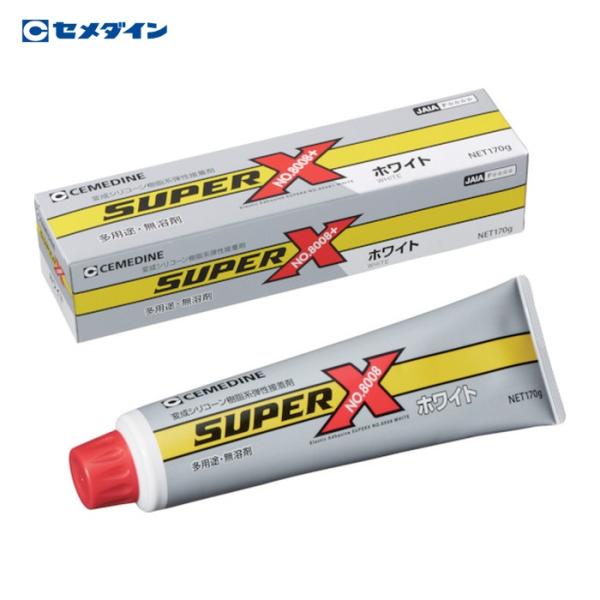 セメダイン 接着剤1液タイプ|特長:粘着接着・一液・無溶剤・常温速硬化の接着剤です。 広範な接着性・高耐久性があります。 シロキサンフリーです。