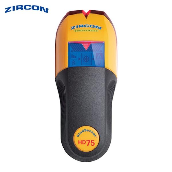 ZIRCON 下地材探知器|特長:木製と金属製の梁や間柱の中心と端を最大38mmの深さまで探知します。 電線警告機能がシールド無しで50mmまでの深さにある通電線の有無を素早く感知します。 バックライト液晶ディスプレーが間柱の端と方角を表示...