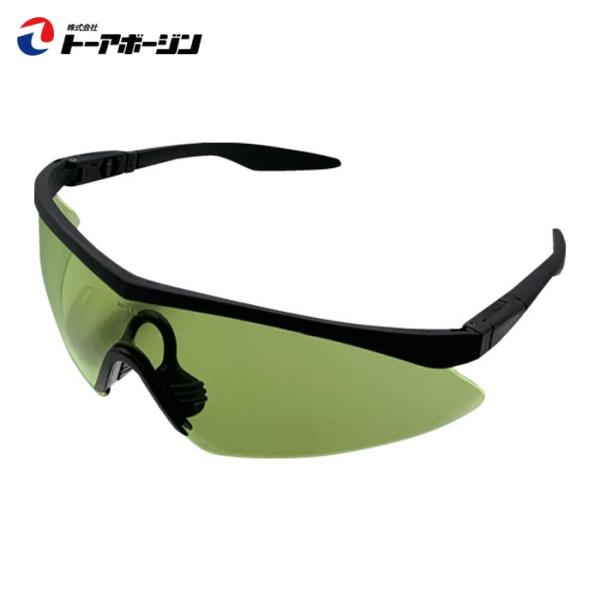 TOA BOJIN 遮光メガネ(ガス溶接作業用)|特長:広いクリアーな視界とフィット感の良さが大好評な遮光メガネです。 #1。 4~5まで豊富な番手を取り揃えています。